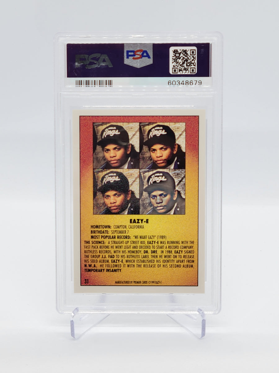 1991 Premier Rap Pack EAZY-E PSA 9 – Game of Cards